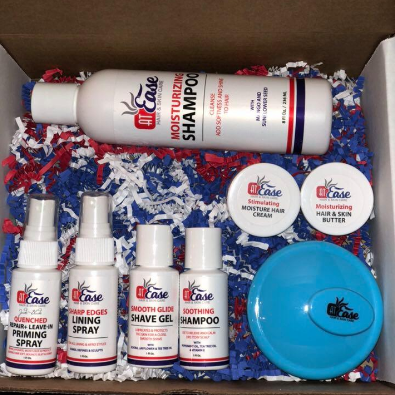 AT Ease Moisturizing Shampoo Gift Set – AT Ease Hair and Skin Care
